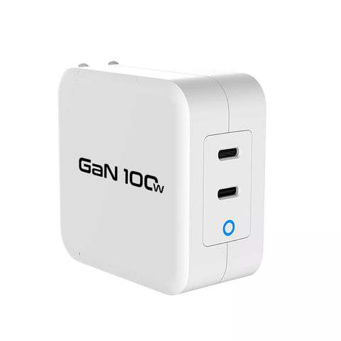 Buy Wholesale China 100 W Gan Usb C Charger 100w 2-port Type C Usb Fast ...