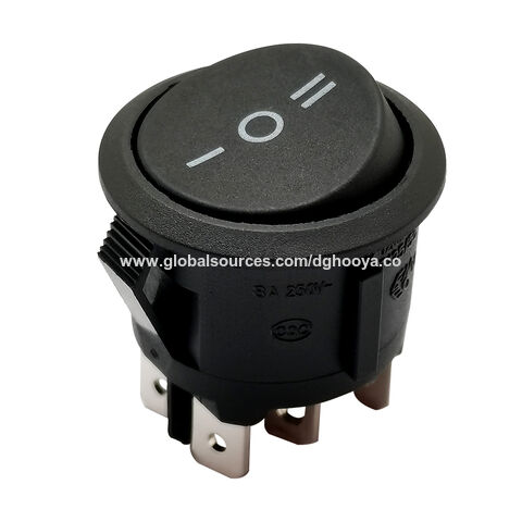 Buy Wholesale China Rotary Power Switches10a 125/250vac Ul&cul 12(6)a ...