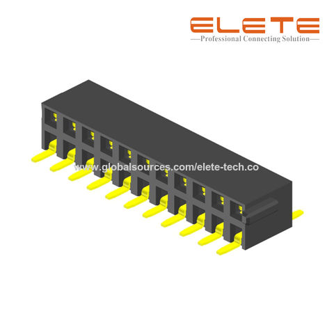 Low Profile Side Entry 2.00mm Pitch Female Header connector, SMT Socket ...