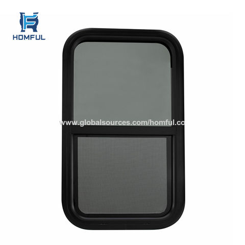 HOMFUL Tempered Glass Camper Window Motorhome RV Sliding Caravan Window ...