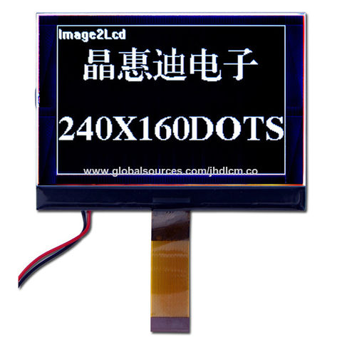 4.2" 240160 UC1698U monochrome 3.0v COG graphics dot matrix small lcd ...