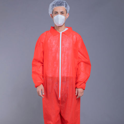 Buy Wholesale China Wholesale Cheap Disposable Isolation Suit Red ...