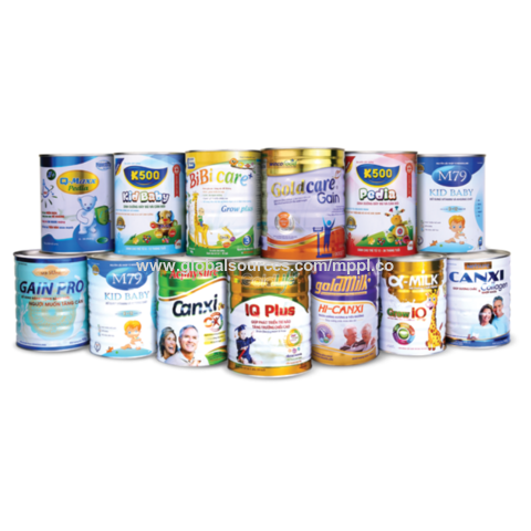 Whosales Custom size Milk Powder Coffee Chocolate Candy Tin Container ...