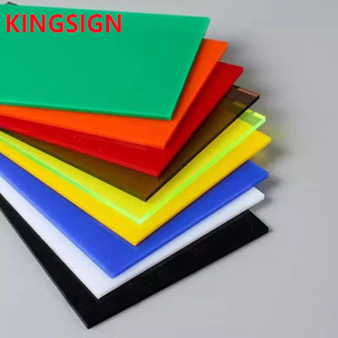 Buy Wholesale China Kingsign® Acrylic Hot Sale Cast Color 4x8ft Plastic ...
