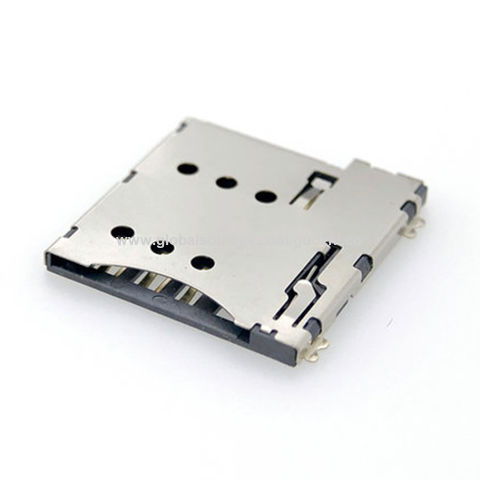 Buy Wholesale China High Quality Micro Sim Connector 7pin Push-pull ...