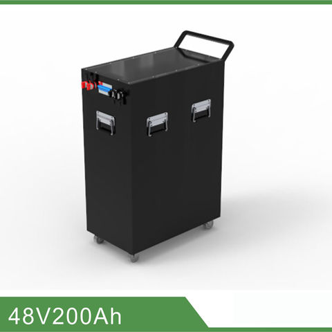 48V 200Ah lithium battery pack, lead acid battery replacement, LiFePO4 ...