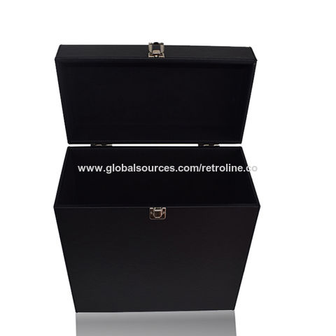Customization Newest Deluxe Vinyl Records Carrier Case Exquisite ...