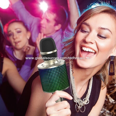 Buy Wholesale China Bluetooth Karaoke Stereo 6w Wireless Microphone ...