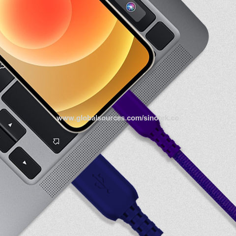 Buy Wholesale China Multi Colors Rainbow Type C Data Cable Eco-friendly ...