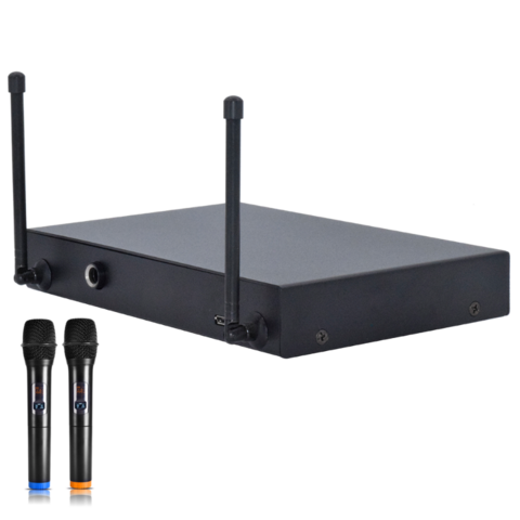 Bulk Buy China Wholesale Wireless Microphone System For 2 People, Dual ...