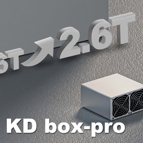 NEW KD Box Pro in stock kadena Miner Machine 2.6T Consumption 230W, KD ...