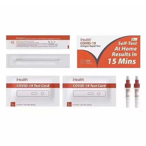 Spot goods Test Kit iHealth FDA EUA Approved Accurate Kit Covi 19 Rapid ...