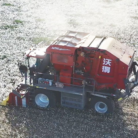 FMWORLD 4MZD-6 Cotton Picker, Cotton harvester Cotton stripper - Buy ...