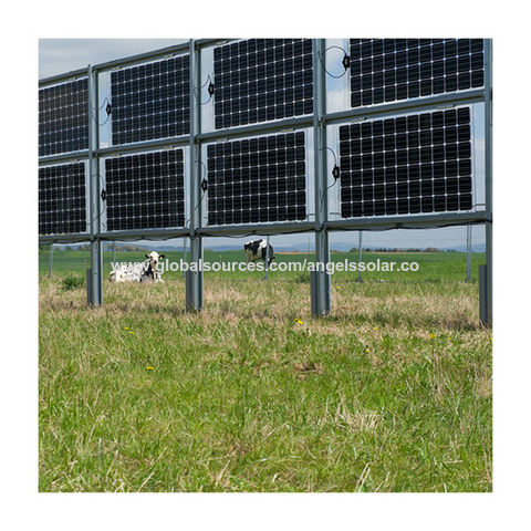 Buy Wholesale China Vertical Structure Solar Farm Racking System Ground ...