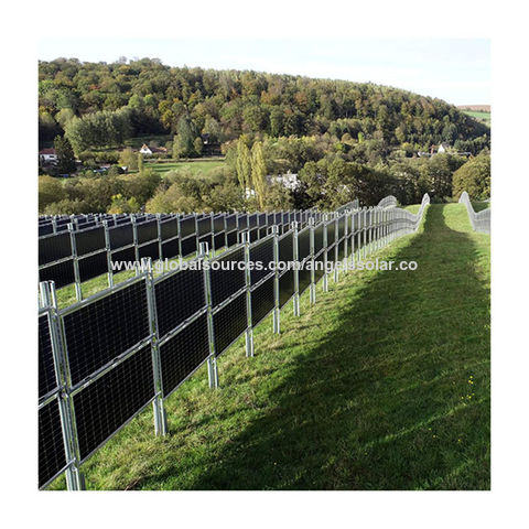 Buy Wholesale China Vertical Bifacial Agri Pv Solar Mounting Structure ...