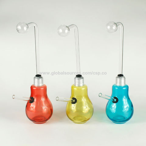 Buy Wholesale China Newly Design Bulb Shaped Glass Bong With Bong Bowl ...