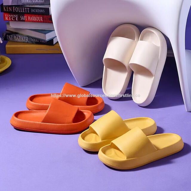 Women&men injection casual slides slippers,made of EVA outsole and ...
