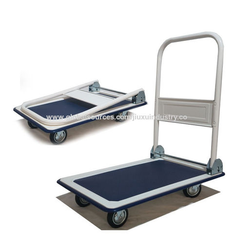 Foldable Platform Hand Truck Trolley 150kg capacity for carrying goods ...