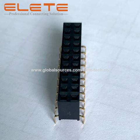 Board to board female header, bottom entry type, 2*11pin connector ...