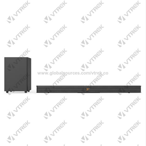 36" TV Use 110W 2.1CH Sound Bar with Wireless Subwoofer, Bluetooth ...