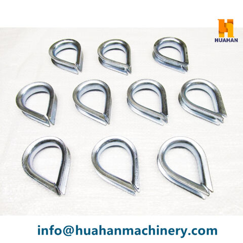 BS464 Wire Rope Thimbles with Hot-dipped Galvanized Surface, Marine ...