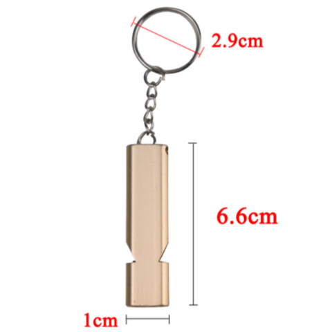 Buy Wholesale China Aluminum Alloy Double Frequency Survival Whistle ...