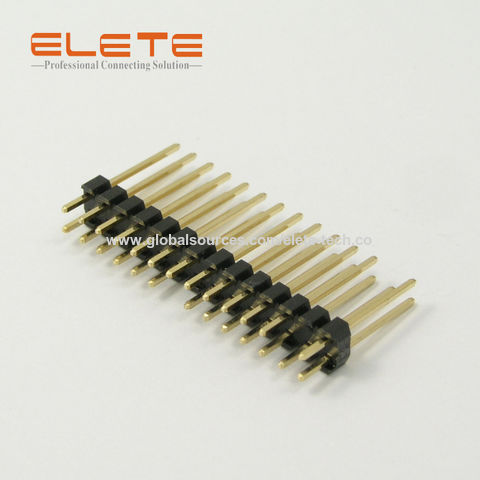 Buy Wholesale China Male Header 2.0 Dual Rows Dip Connector & Male ...