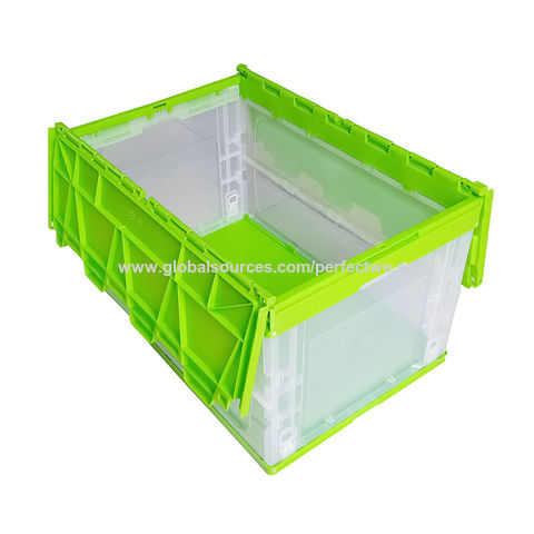 Buy Wholesale China Plastic Crate Stackable Crate Large Capacity ...