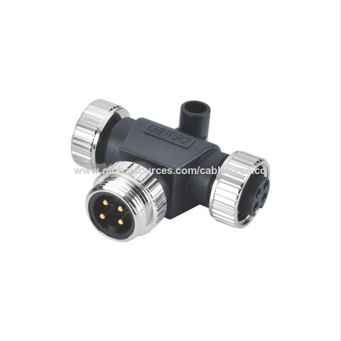 7/8 T Adapter connector, female split to male and female connectors ...