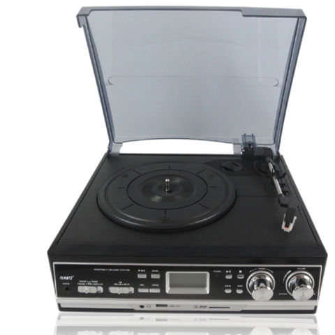 Wireless play & Radio Multifunction Turntable Player LP Vinyl Portable ...