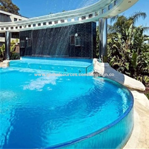 Buy Wholesale China Kingsign® Curved Thick Acrylic Sheet Clear Acrylic ...