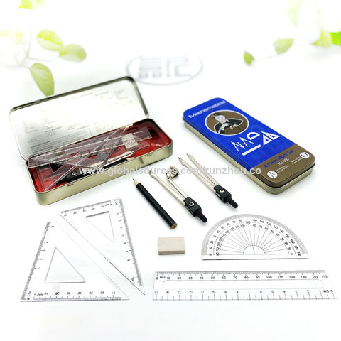 Buy Wholesale China Hp&h Math Geometry Kit Set And Pencil Case Set ...