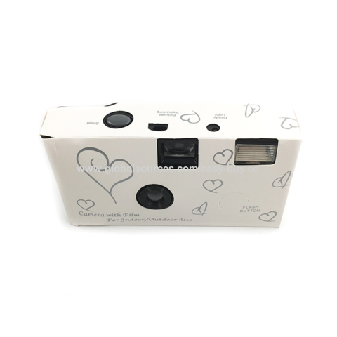 Disposable Camera, With flash, built-in 36exp color film and alkaline ...