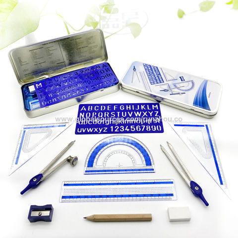 Buy Wholesale China Hp&h Math Geometry Kit Set And Pencil Case Set ...