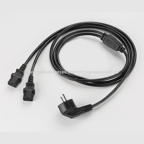 VDE approval POWER CORD, IEC triplet power cord 3-way VDE power cord ...
