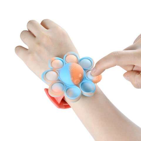 Buy Wholesale China Fidget Pop Bracelet Ring Toy,push Bubble Sensory ...