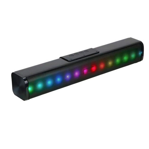 Sound Box 10W RGB LED Light Soundbar Wireless Speaker Mini Subwoofer ...