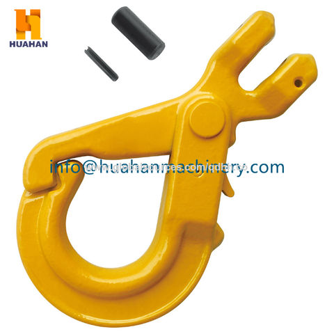Buy Wholesale China G80 Clevis Self-locking Safety Hook With Grip ...