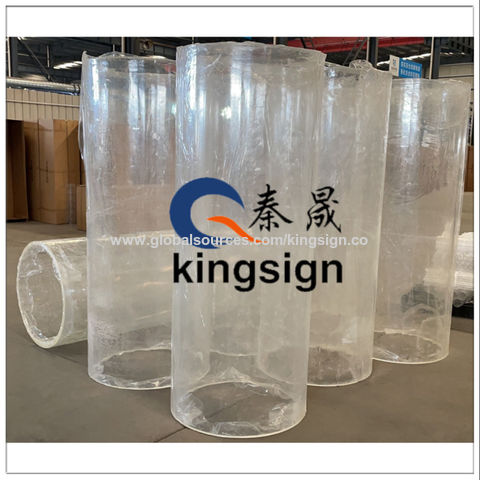Buy Wholesale China Kingsign® High Quality Thick Clear Acrylic Round ...
