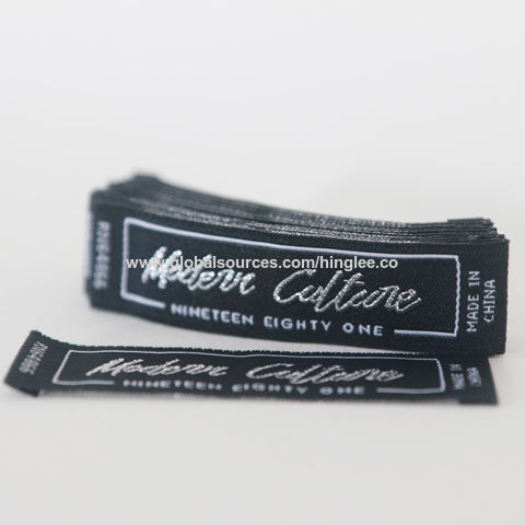 Buy Wholesale China Customized High Quality Woven Label Fashion ...