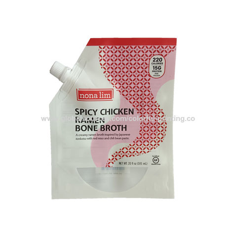 Buy Wholesale China Custom Printed Recyclable Refillable Spout Pouches ...