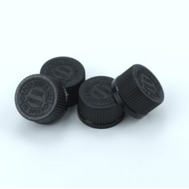 Plastic child resistant tamper proof caps for bottles, bottle caps ...
