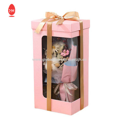 China Paper Creative Flowers Packing Decorative Gift Paper Box With ...