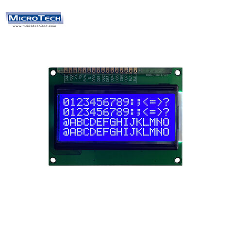 FTN monochrome SPLC780D1 1604 dot matrix COB blue screen i2c 16X4 character MPU lcd module, LCD ...