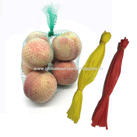 OEM customized size whole plastic packing 0.5kg 1kg fruit mesh bag ...