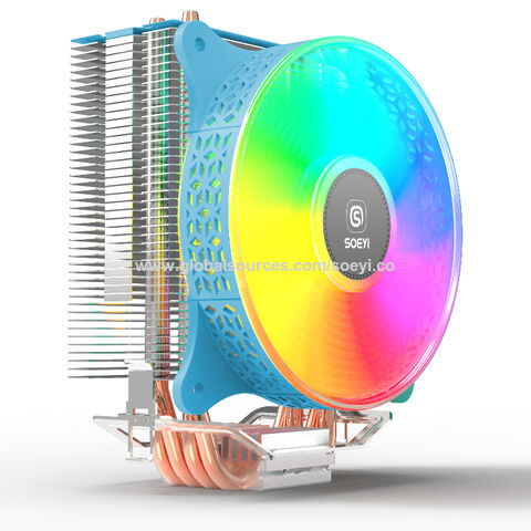 Four Heat Pipe OEM CPU Cooling Copper Heatsinks Compatible Inter and ...