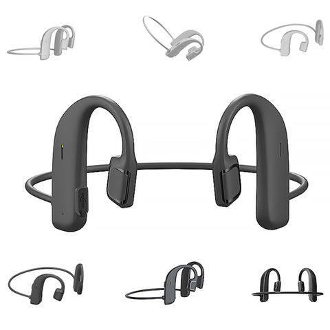 Sweatproof 5 bone conduction headset sports Bluetooth earphones headset ...