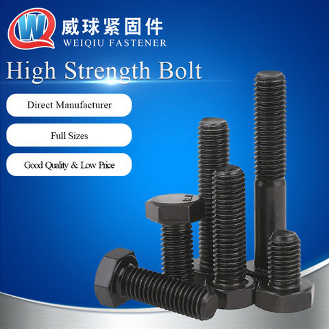 Solid factory high quality high strength galvanized full thread bolts ...