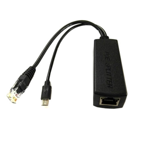10/100/1000M 5V 2A PoE Splitter with Micro USB port, PoE Splitter Micro ...