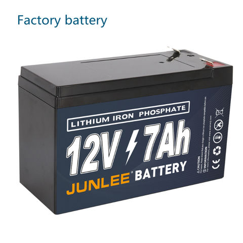Factory price 12v 7ah 12ah li-ion motorcycle battery customized lithium ...